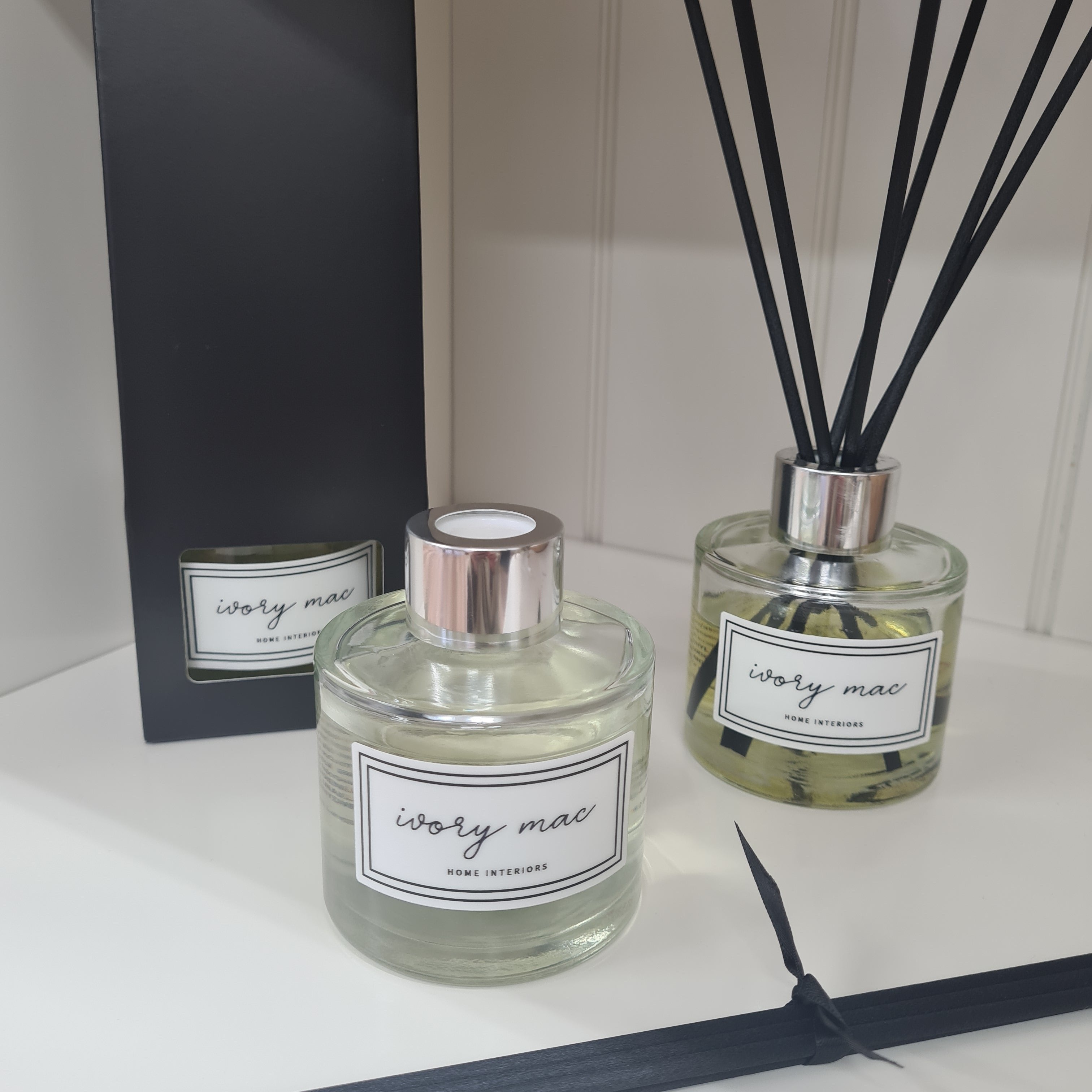 Black Pomegranate Reed Diffuser – Ivory Mac